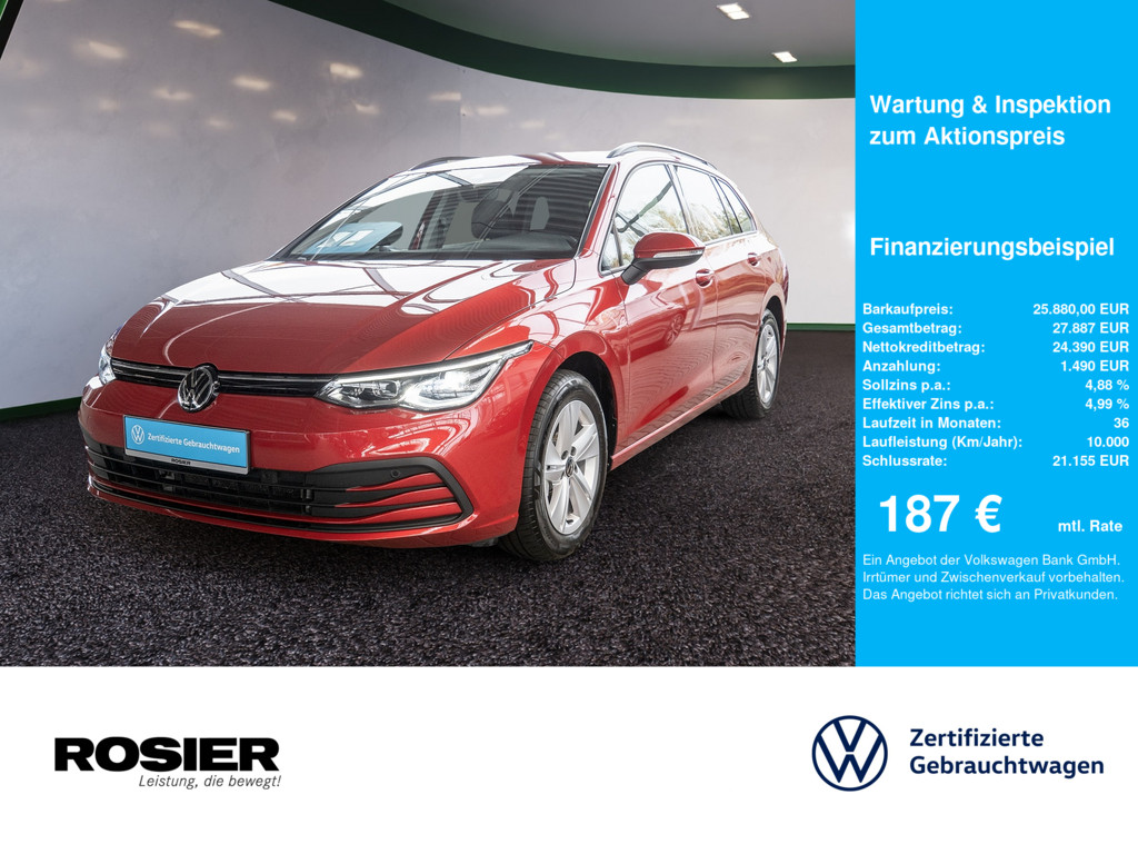 VW Golf VIII Variant Life 2,0 l TDI DSG