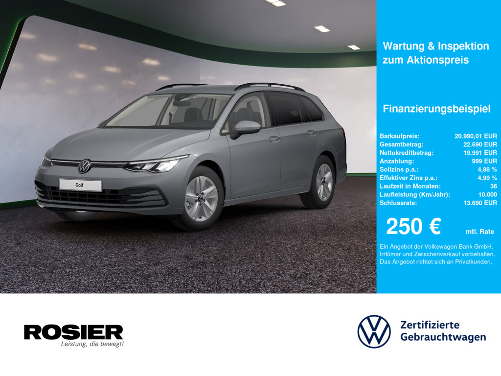 VW Golf VIII Variant Life 2,0 l TDI DSG