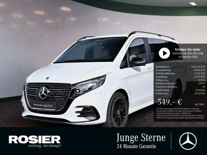 MERCEDES-BENZ V 300 d 4M AVANTGARDE AMG Lang